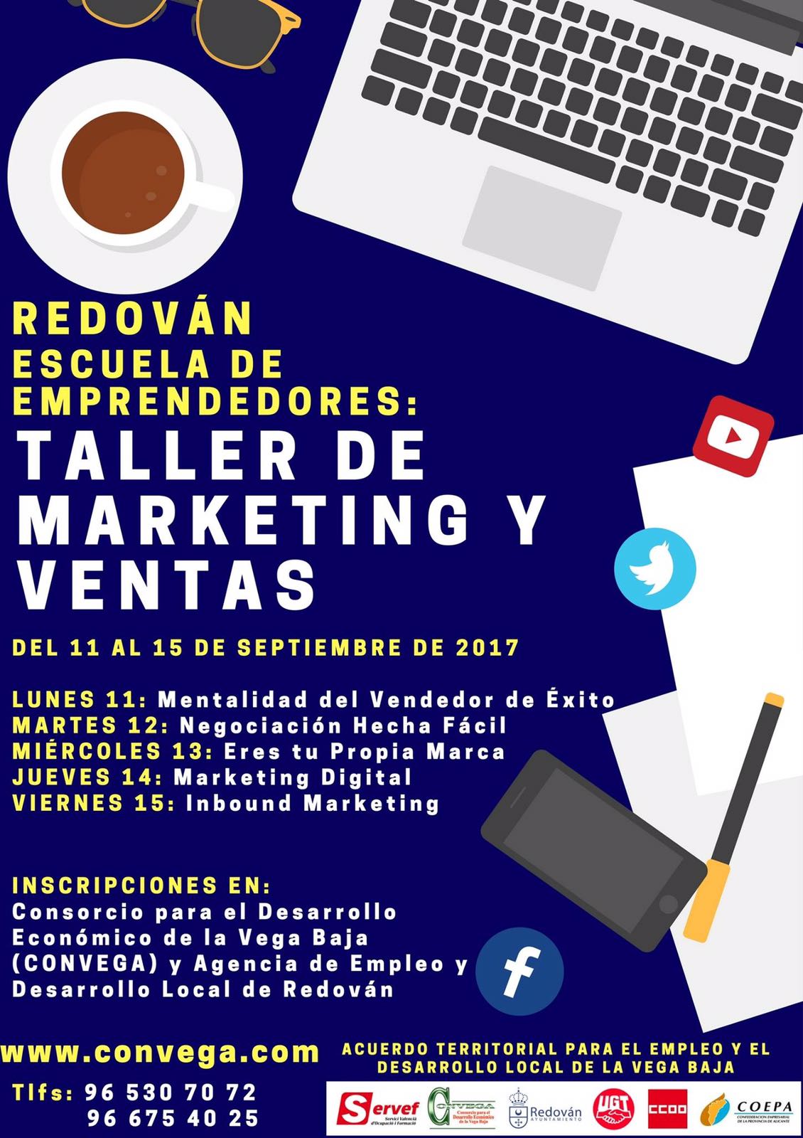 Redován acoge un taller de marketing y ventas | Ayuntamiento de Redován